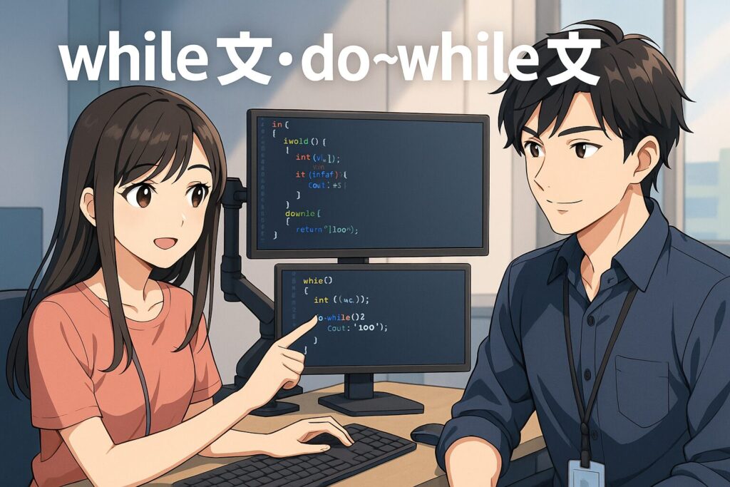 【6日でできるC言語入門】while文・do〜while文 | 6日でできる C言語入門 | 演習で学ぶプログラミング